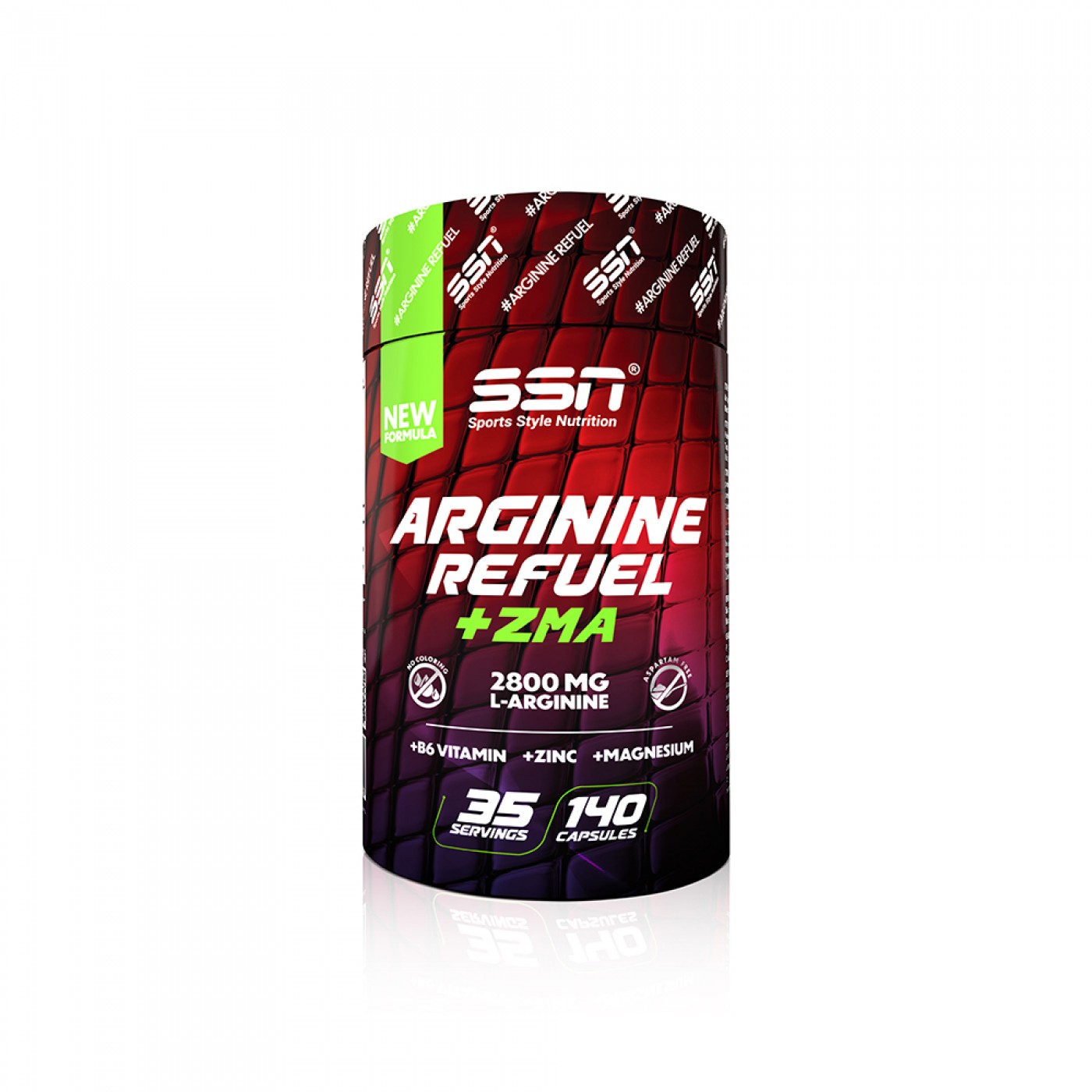 SSN® Arginine Refuel + ZMA 140 Kapsül